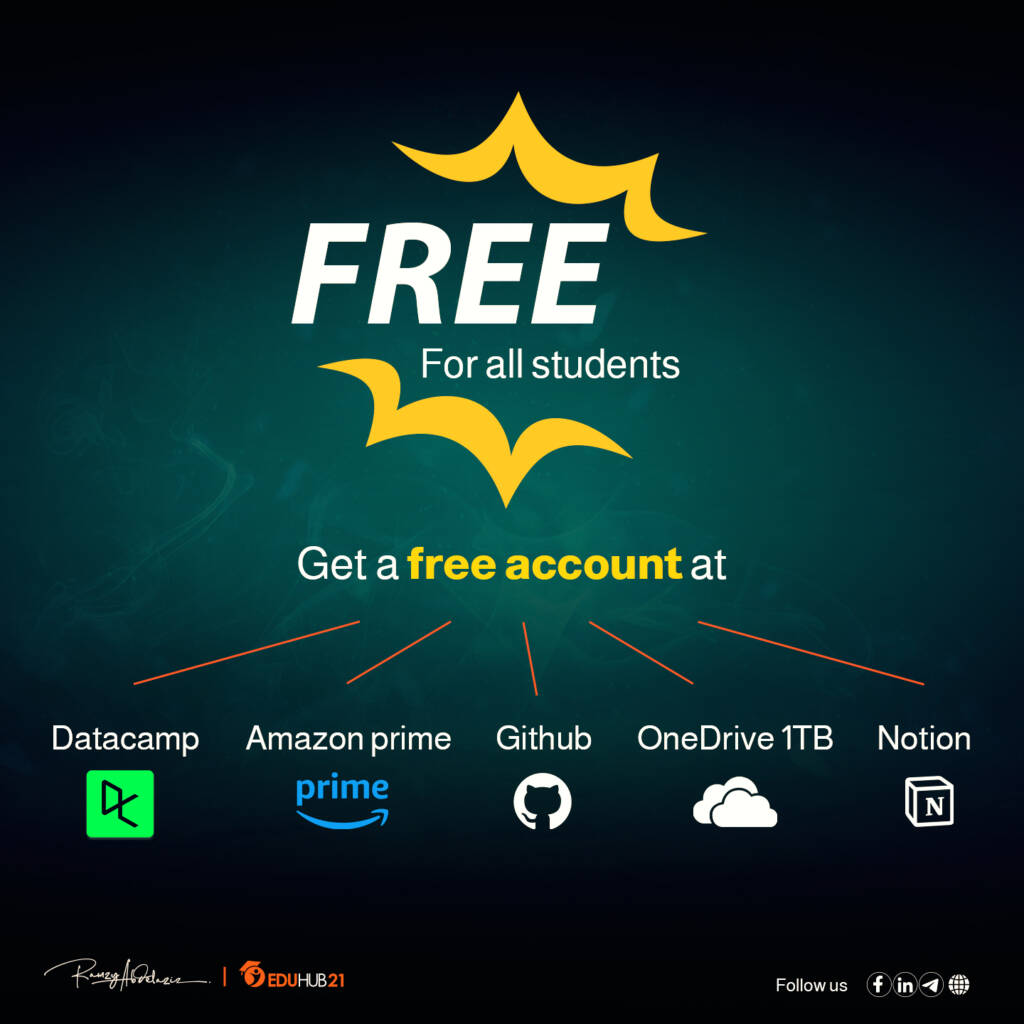 Free Accounts For Students - Eduhub21