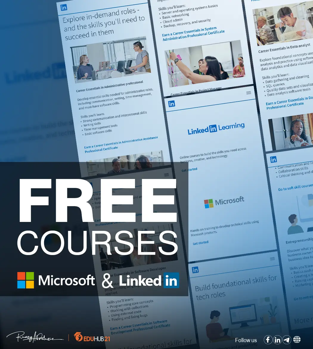Free Microsoft courses with certificates for the best fields 2025 ...