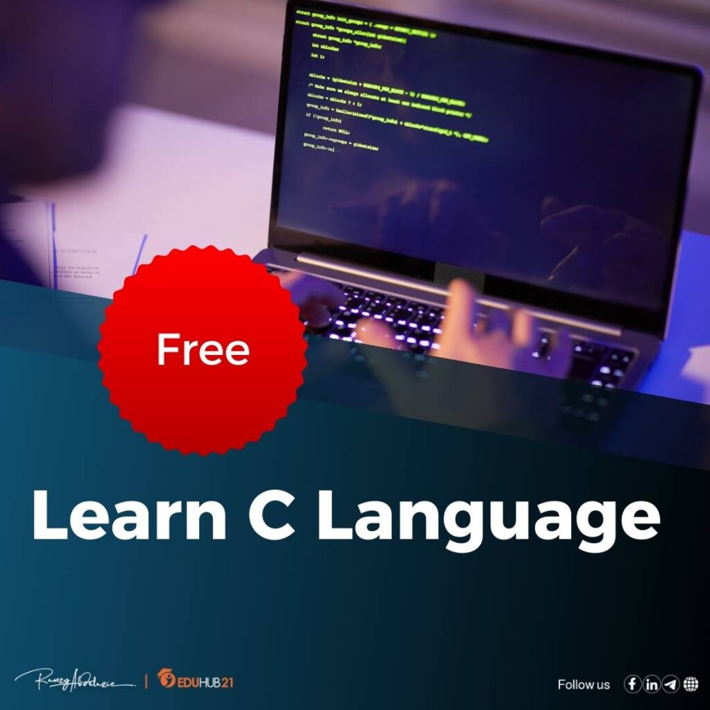 Learn C Language From Scratch To Mastery 2024 Eduhub21 0404