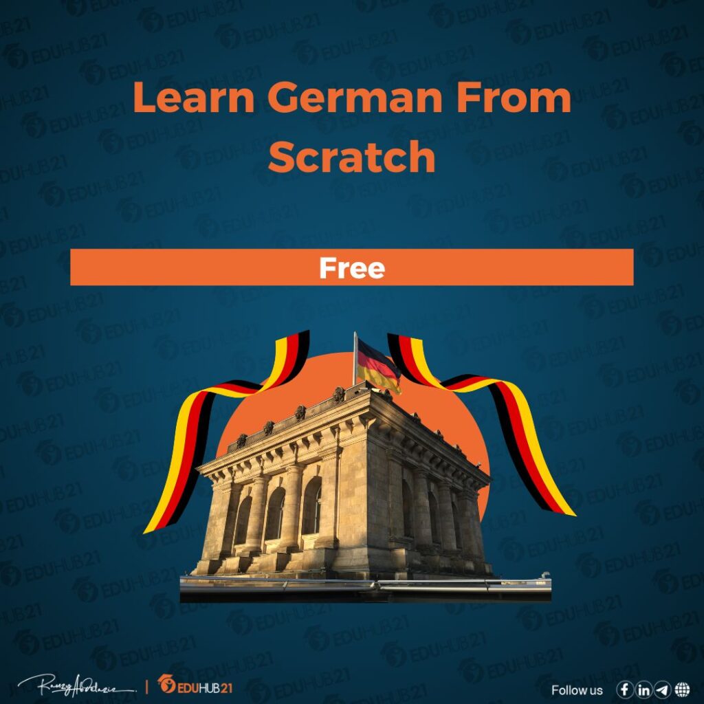 Learn German From Scratch - Eduhub21 Learn German From Scratch - Eduhub21
