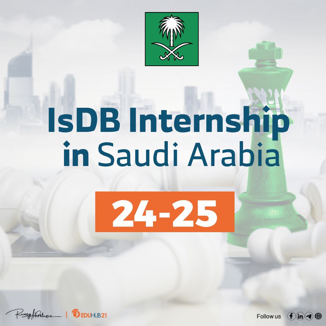 Islamic Development Bank| Internship with Monthly Stipend - Eduhub21