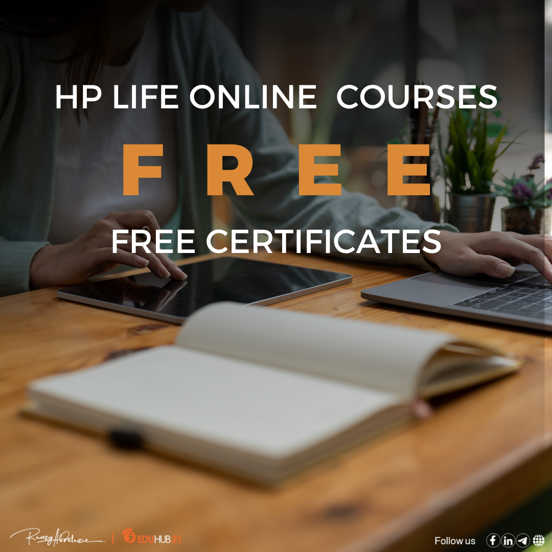 HP Free Online Courses with Free Certificates - Eduhub21