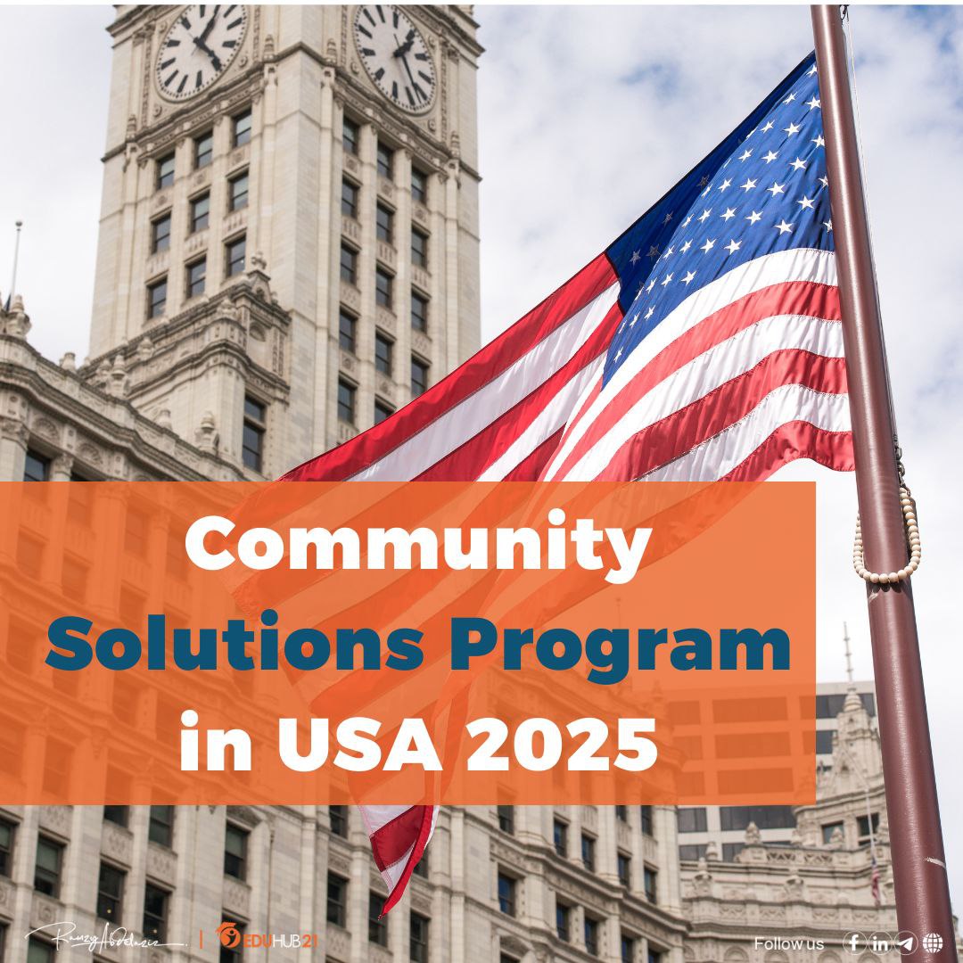 Community Solutions Program in USA 2025 - Eduhub21