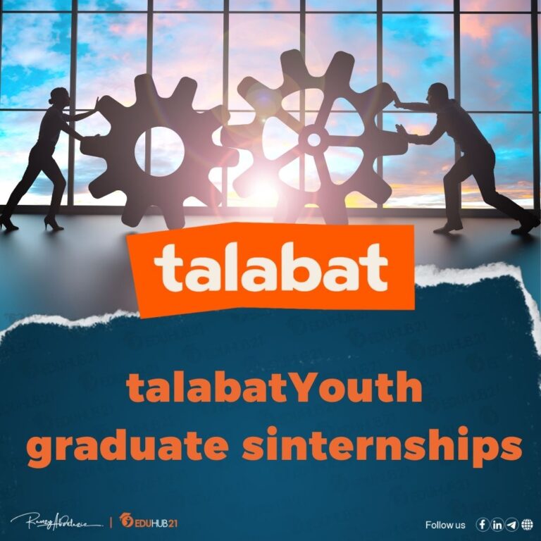Graduate Internship Opportunities | TalabatYouth Program - Eduhub21